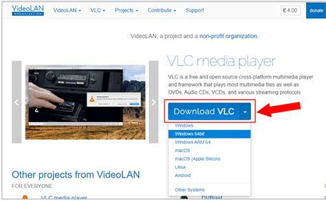 Installing VLC MC Inc