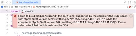 Feature Brazekit Support For Xcode 143 Beta · Issue 46 · Braze Incbraze Swift Sdk · Github