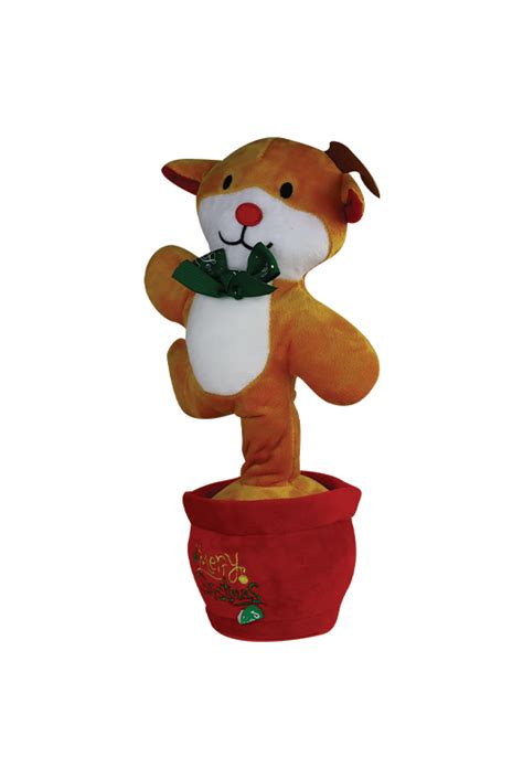 რბილი სათამაშო მუსიკალური ირემი