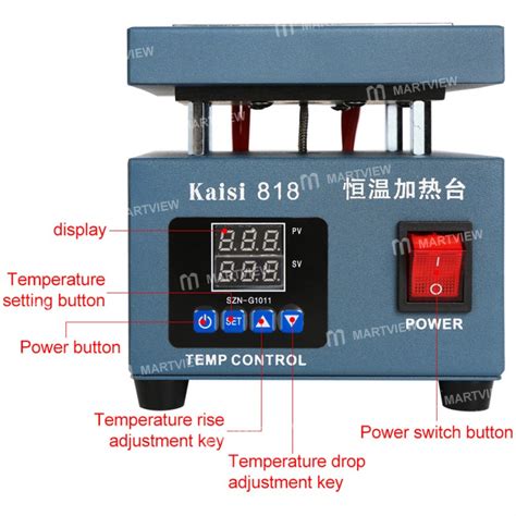 Kaisi 818 Adjustable Temperature Heating Station For Bga Rework