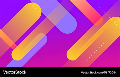 Colorful Colourful Abstract Geometrical Gradient Vector Image