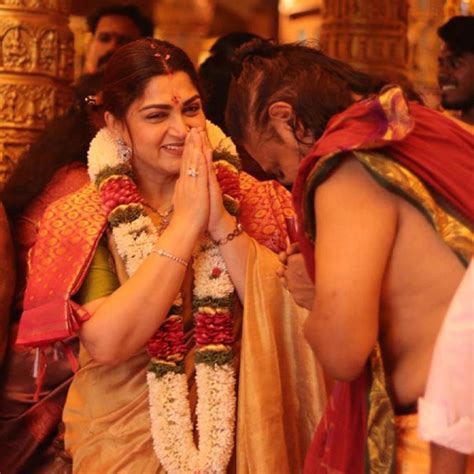 Kushboo Sundar Temple