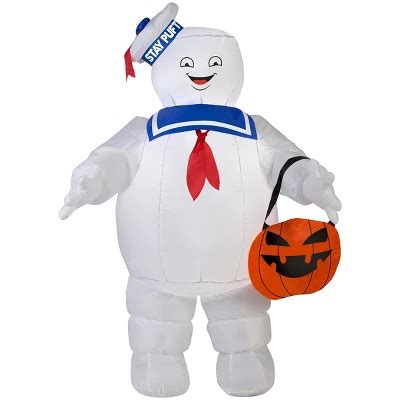 Ghostbusters Airblown Inflatable Stay Puft Wpumpkin Tote Ghostbusters