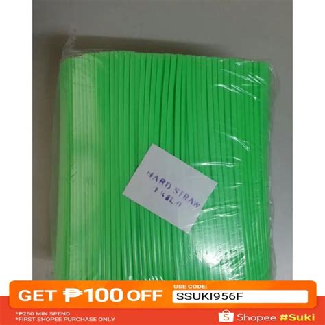 Selling Buko Straw 11 Inches Hard Straw Green 1 Kilo Lazada Ph