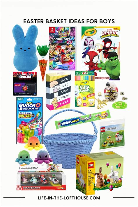 Boys Easter Basket Ideas Mario Kart 8 Deluxe And More