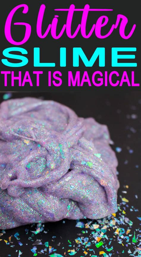 How To Make Glitter Slime At Home At Michael Chau Blog