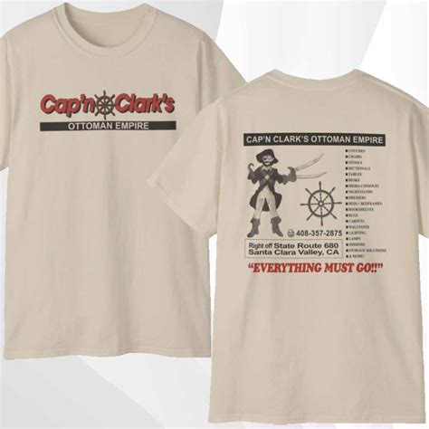 A24 Backrooms Capn Clarks Ottoman Empire Shirt Tokopyramid
