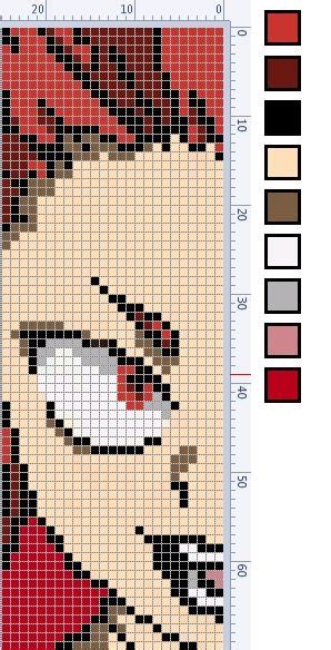 Mha Pixel Art Grid