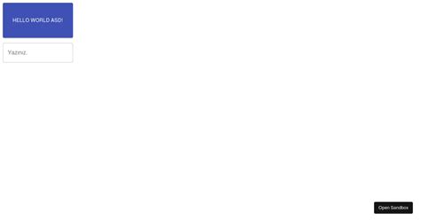 Usage Forked Codesandbox