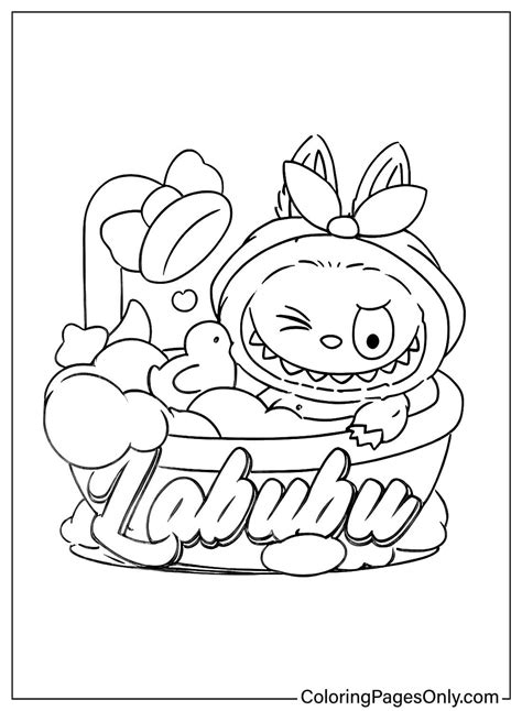 40 Labubu Coloring Pages Free Printable Pdf And Online Coloring In