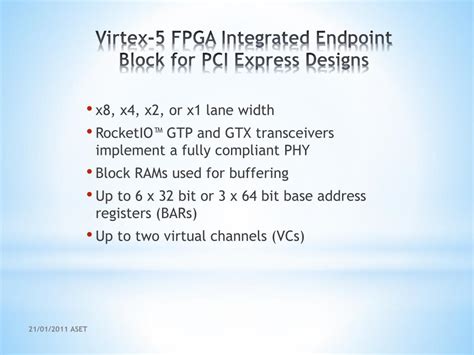 PPT Design And Development Of FPGA Based PCI Express Card PowerPoint Presentation ID