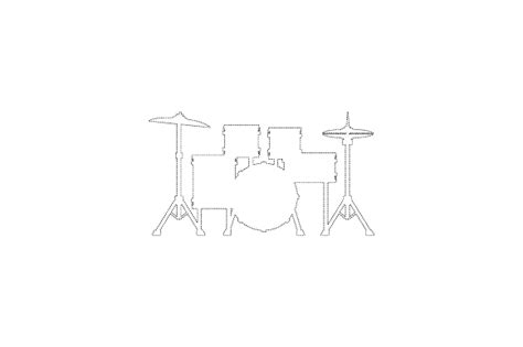 Dot To Dot Drum Svg Cut File By Creative Fabrica Crafts · Creative Fabrica