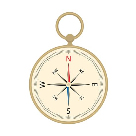 Premium Vector Compasses Flat Design Vector Illustration