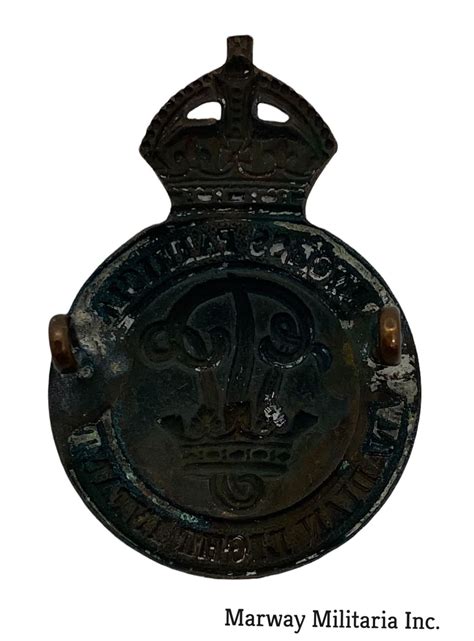 Ww2 Era Ppcli Cap Badge