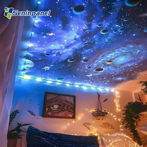 Seninpanel Small Top Fiber Optic Led Lights Starlit Starry Sky Ceiling