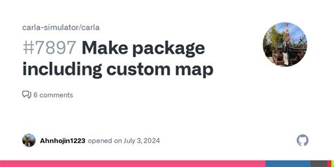 Make Package Including Custom Map · Issue 7897 · Carla Simulatorcarla