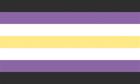 Genderless Flag Non Binary Flag Non Binary Gender Anti Flag When