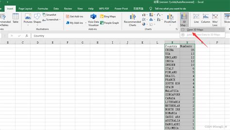 excel插入地图进行可视化 excel地图数据可视化 csdn博客