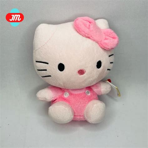 Pelucia Hello Kitty Rosa Claro Sentada 15cm Shopee Brasil