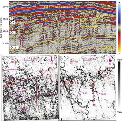 Examples Of Bright Spots Related To Faults A A Typical Seismic