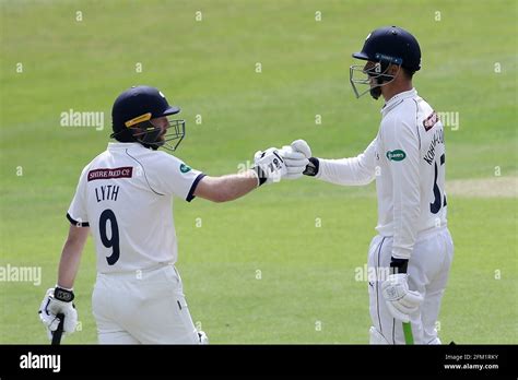 Tom Kohler Cadmore And Adam Lyth Enjoy A Useful Partnership For Yorkshire During Yorkshire Ccc