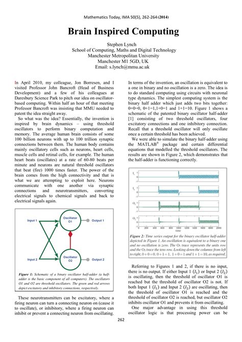 Pdf Brain Inspired Computing
