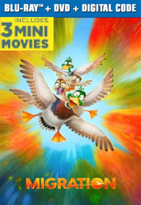 Migration Blu Ray And Dvd With 3 Mini Movies By Joshuagomes On Deviantart