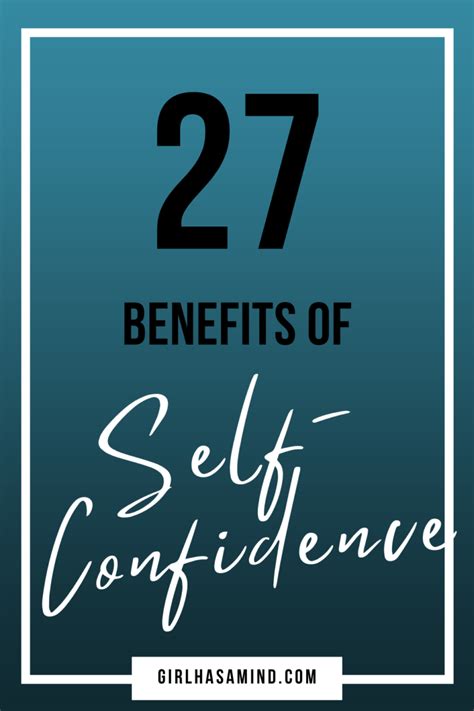 Girl Has A Mind 27 Reasons Why Self Confidence Is Important In Life