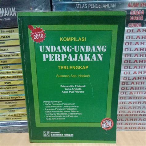 Jual Buku Original Kompilasi Undang Undang Perpajakan Terlengkap