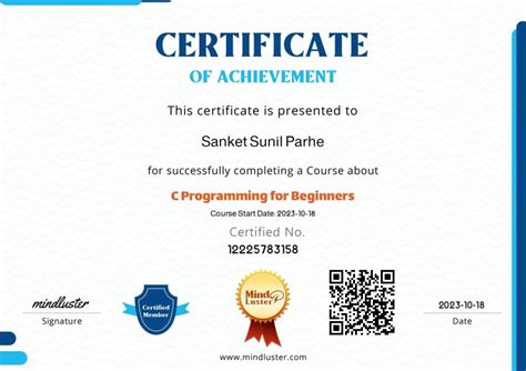 Sanket Parhe On Linkedin Mindluster Cprogramming
