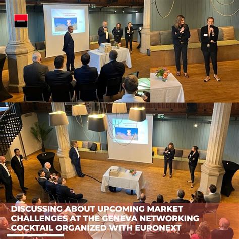 Last Night We Had The Pleasure Of Welcoming Numerous Clients For A Spring Cocktail In Geneva