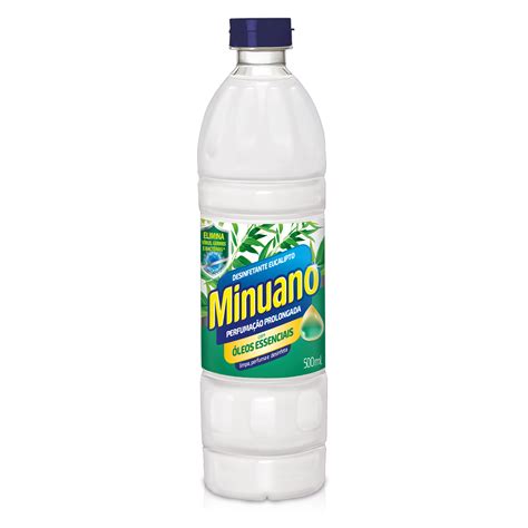 Desinfetante Minuano Eucalipto 500ml Multicanal Atacado Abasteça