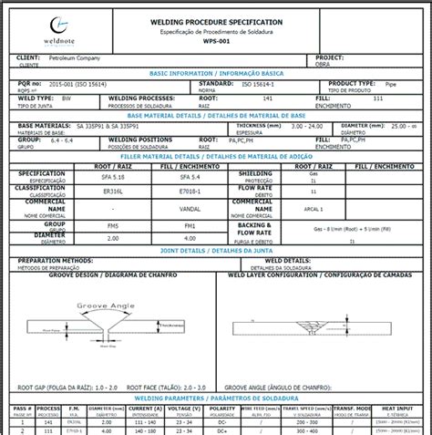 Weldnote Welding Management Software