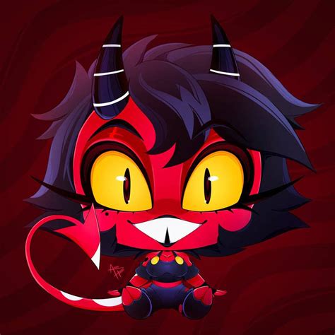 I Sits Millie Chibi Helluva Boss By Averahikari On Deviantart