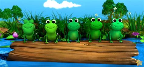 5 Little Speckled Frogs Song Nasedetickysk