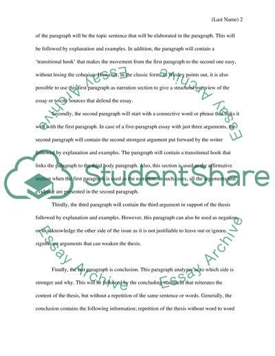 Writing A Classic Essay Example Topics And Well Written Essays 500 Words