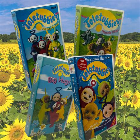 Collection Of Teletubbies Vhs Video Tapes Tested And Working