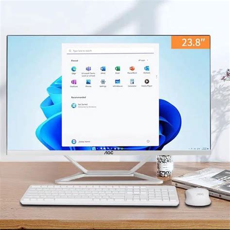 Aoc All In One Business Desktop 238 Fhd Display Amd R5 3500u Processor Up To 37ghz 16gb Ram