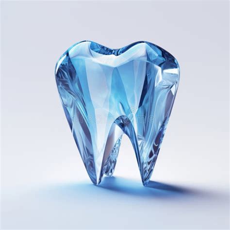 3d Crystal Tooth Stock Image Image Of Symbol Enamel 322457631
