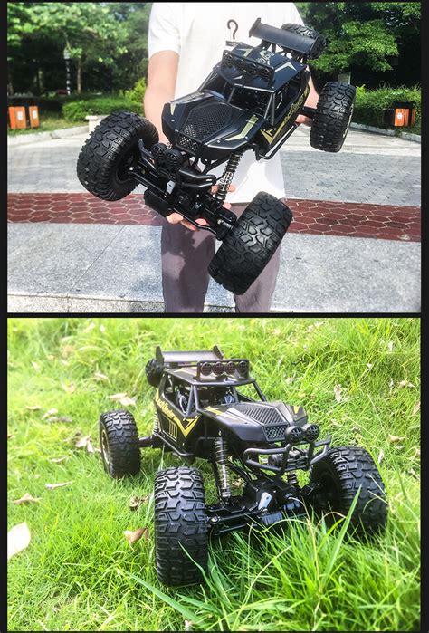 Rc Allrad Rock Crawler Ferngesteuertes Auto Monster Truck 50cm Länge Schwarz Xxl Ebay De