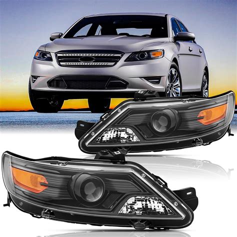 Safautoparts Headlights Assembly Pair With Bulbs For 2010