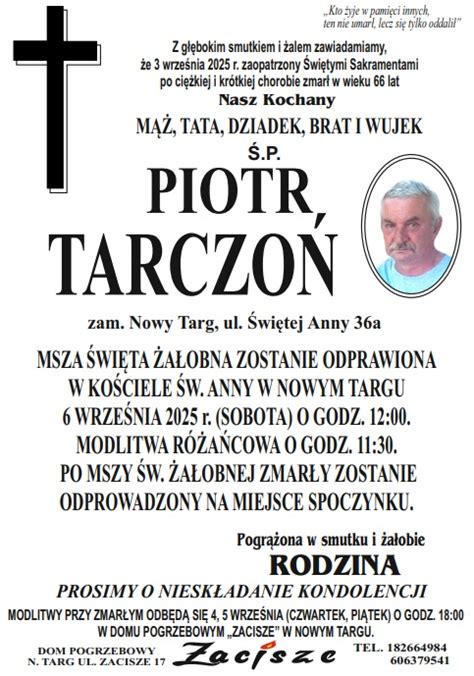 Piotr Tarczoń Nowytarg24 Tv