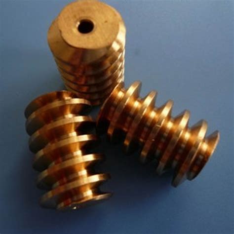 Precision Machined Steel Worm Gear Shaft Worm And Shaft
