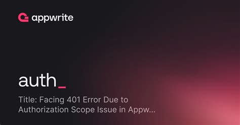 Auth Threads Appwrite