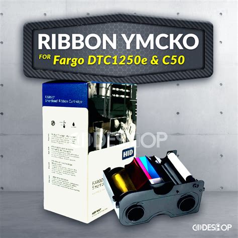 Jual Fargo Color Ribbon For Printer Fargo Dtc1250e Pn 045500 45500
