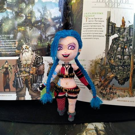Jinx From Arcane Doll Crochet Jinxarcane Jinxgaming Jinx Amigurumi Artofit