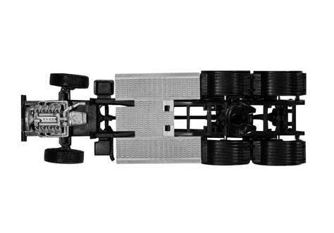 Herpa Chassis For Tractor 3 Axle Scania Conventional Topline Content 2 Pcs 080972