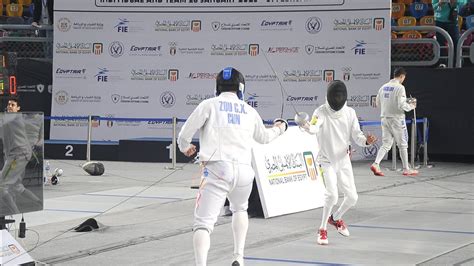 انطلاق اليوم الأول من بطولة كأس العالم لسيف المبارزة للناشئين والشباب بالقاهرة