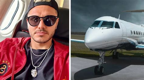 Mercedes Ninci Coincidió Con Mauro Icardi En Ezeiza Mostró El Avión