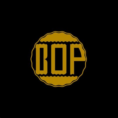 Premium Vector Letter Logo Design Bop
